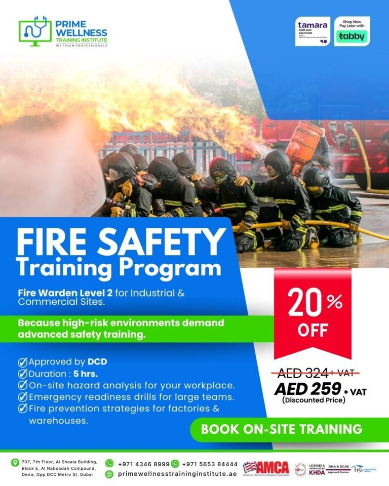 Professional Fire Safety Training Dubai