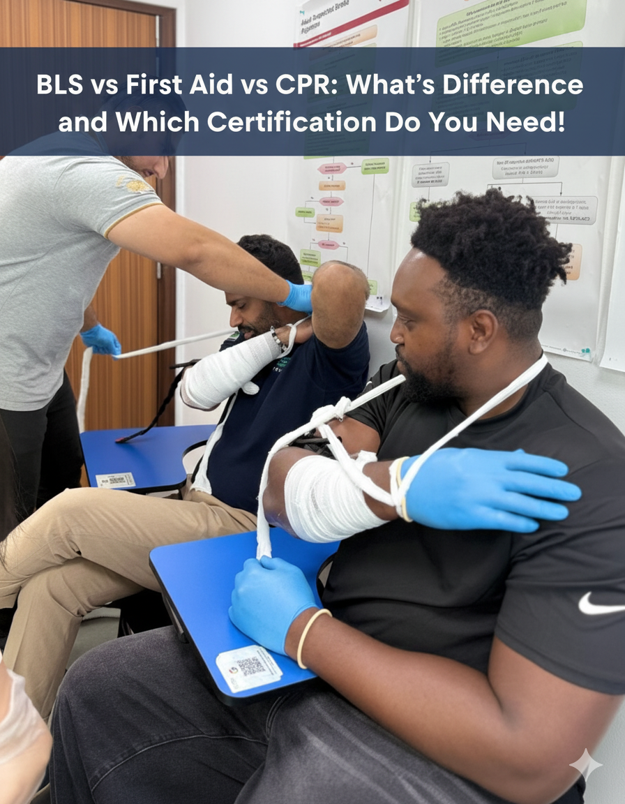BLS vs First Aid vs CPR: Key Differences Explained