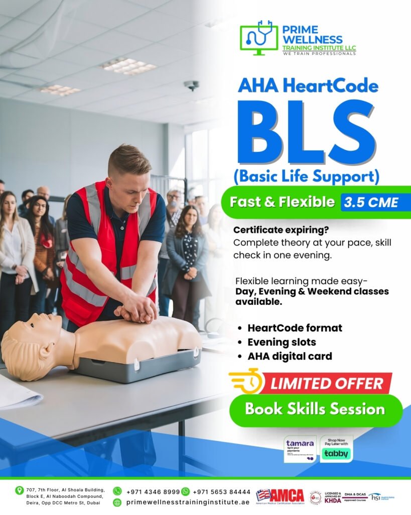 BLS Certification in Dubai | ASHI & AHA Approved BLS Training